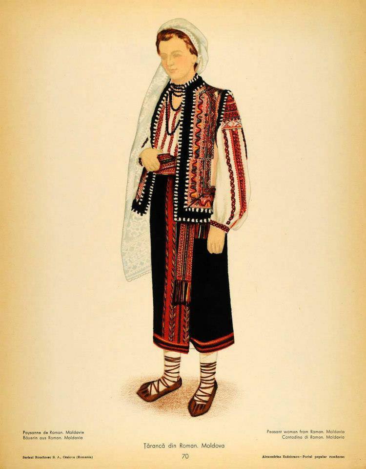 L'Âme Bohème: Portul popular romanesc