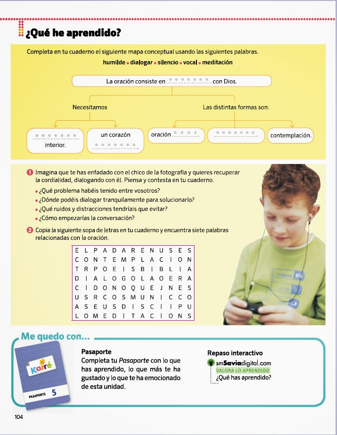 Tercer Curso: U.D.7: LA ORACIÓN, DIALOGAR CON DIOS 4