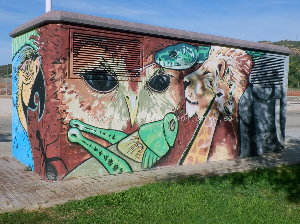 @streetartJO53: Graffitis por Puçol