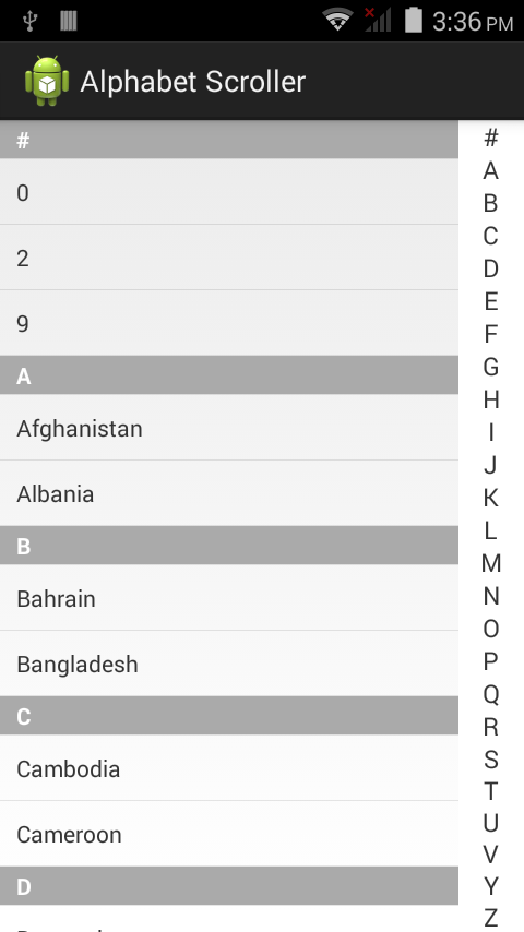 Android Solutions Alphabetical Scroll In Listview