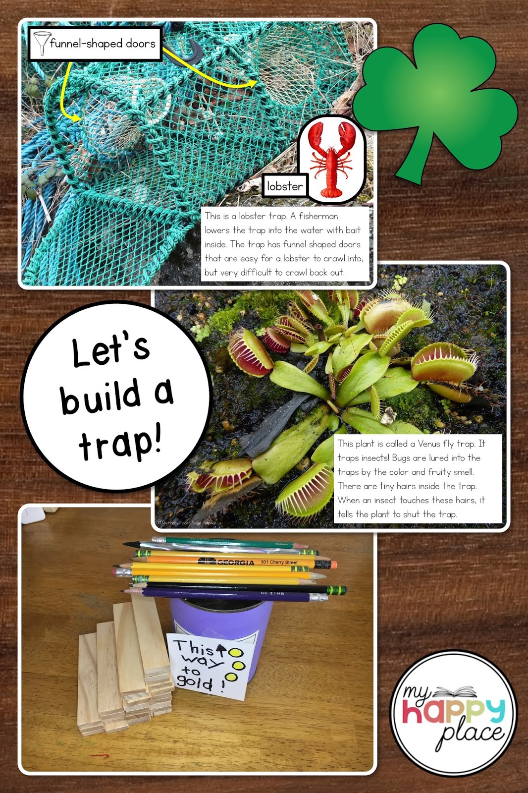 My Happy Place Teaching: Simple and Engaging Leprechaun Traps in the ...