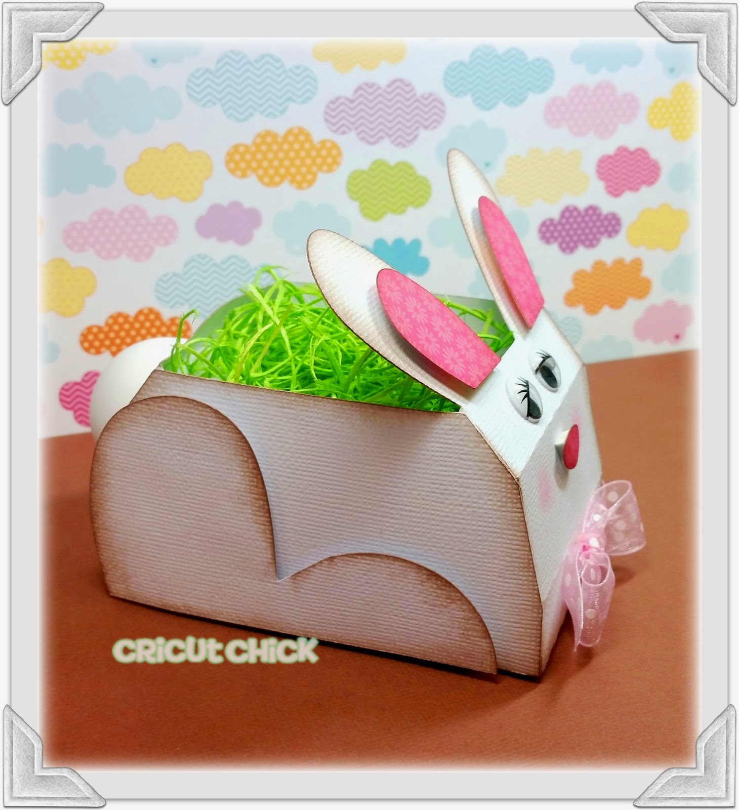 Simply Silhouette: Cute little Bunny Box!