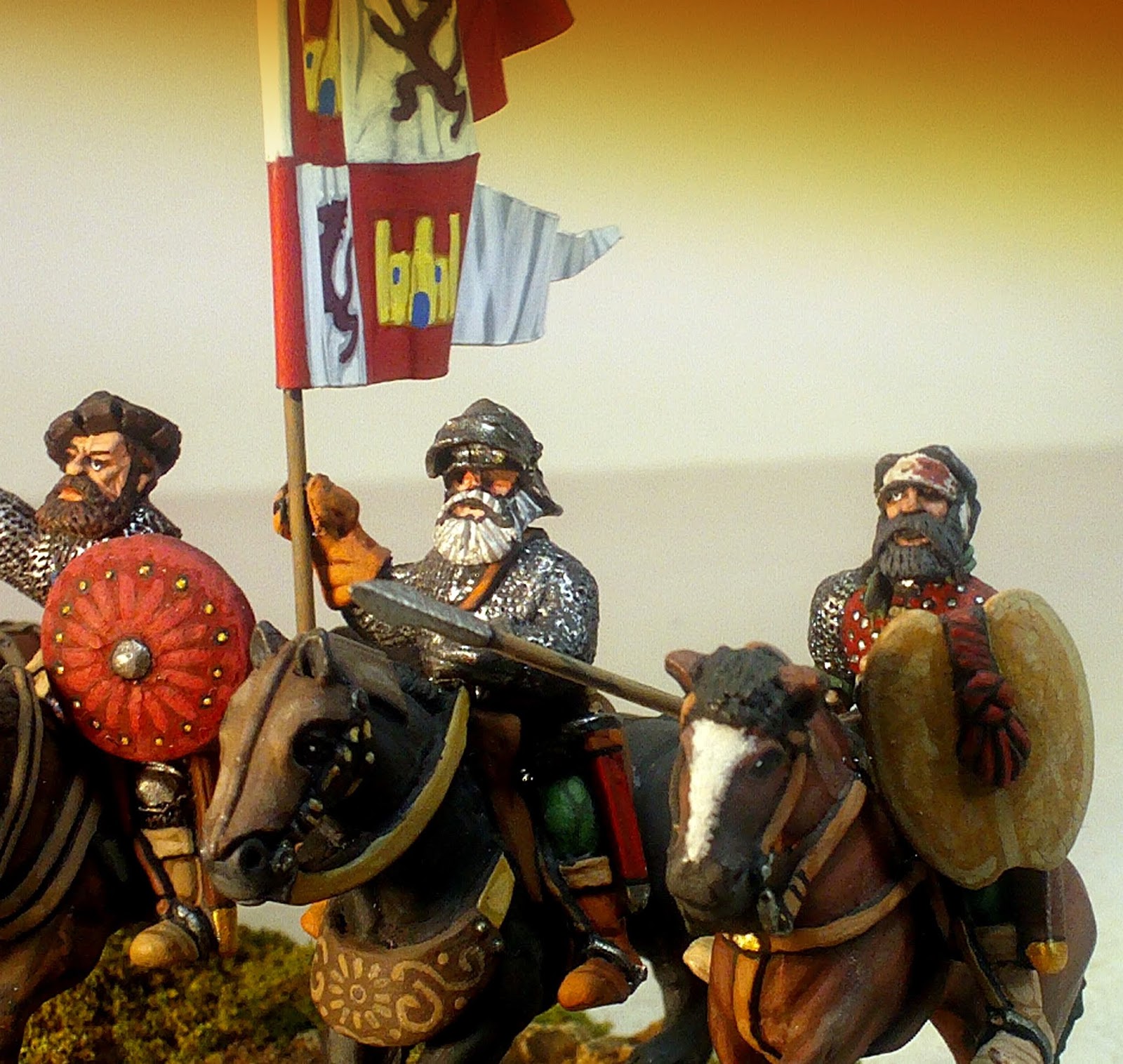 28MM FELDGRAU: Jinetes españoles/ Spanish genitors