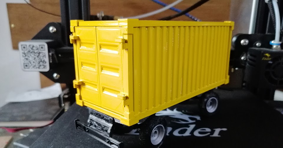 Container 3D Printing model | Layth Jawad