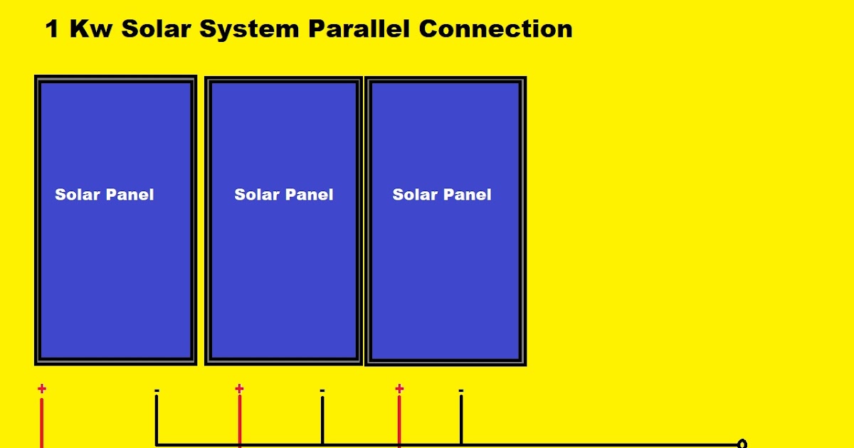Parallel Connection in Solar Panels