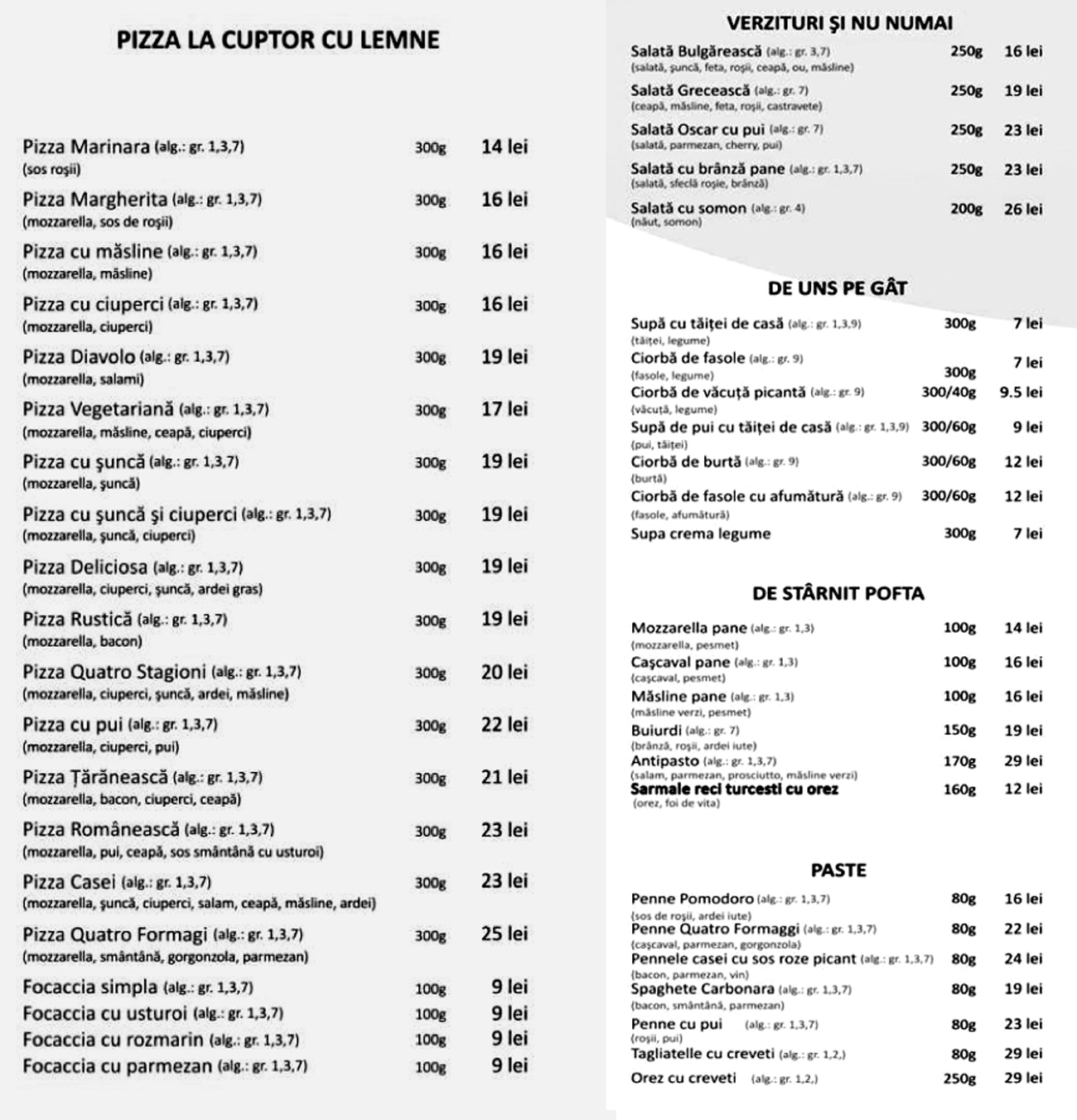 Restaurant OSCAR continuă să efectueze servicii de livrări la domiciliu ...