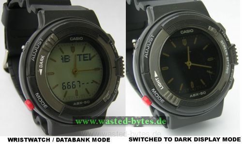 Zona Casio: Casio ABX-50 y ABX-51, el Casio que cambiaba de color