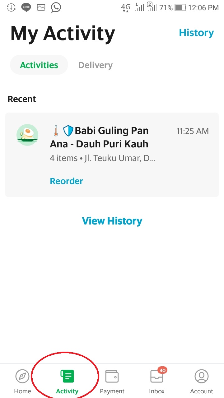 Cara memberikan rating, review atau bintang ke penjual, restoran atau ...