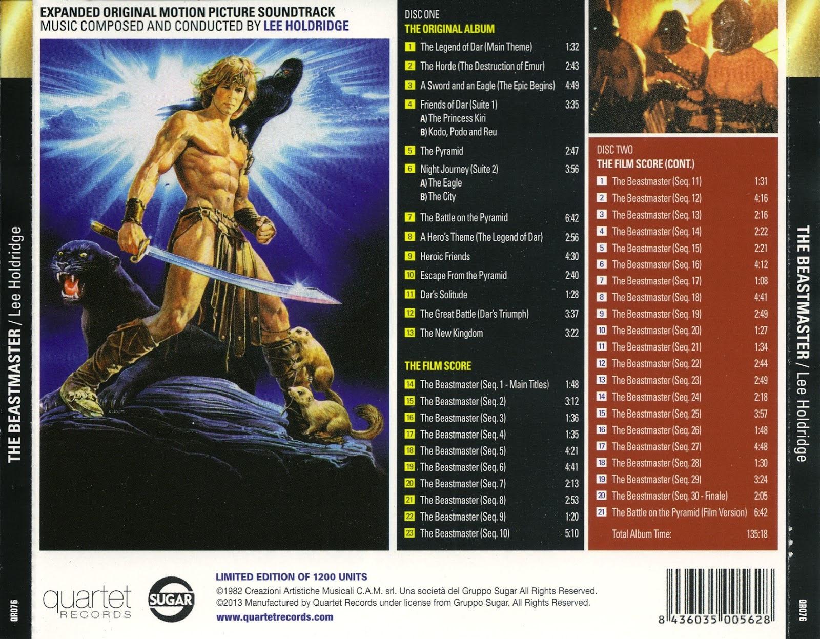 LE BLOG DE CHIEF DUNDEE: THE BEASTMASTER Expanded Original Motion ...