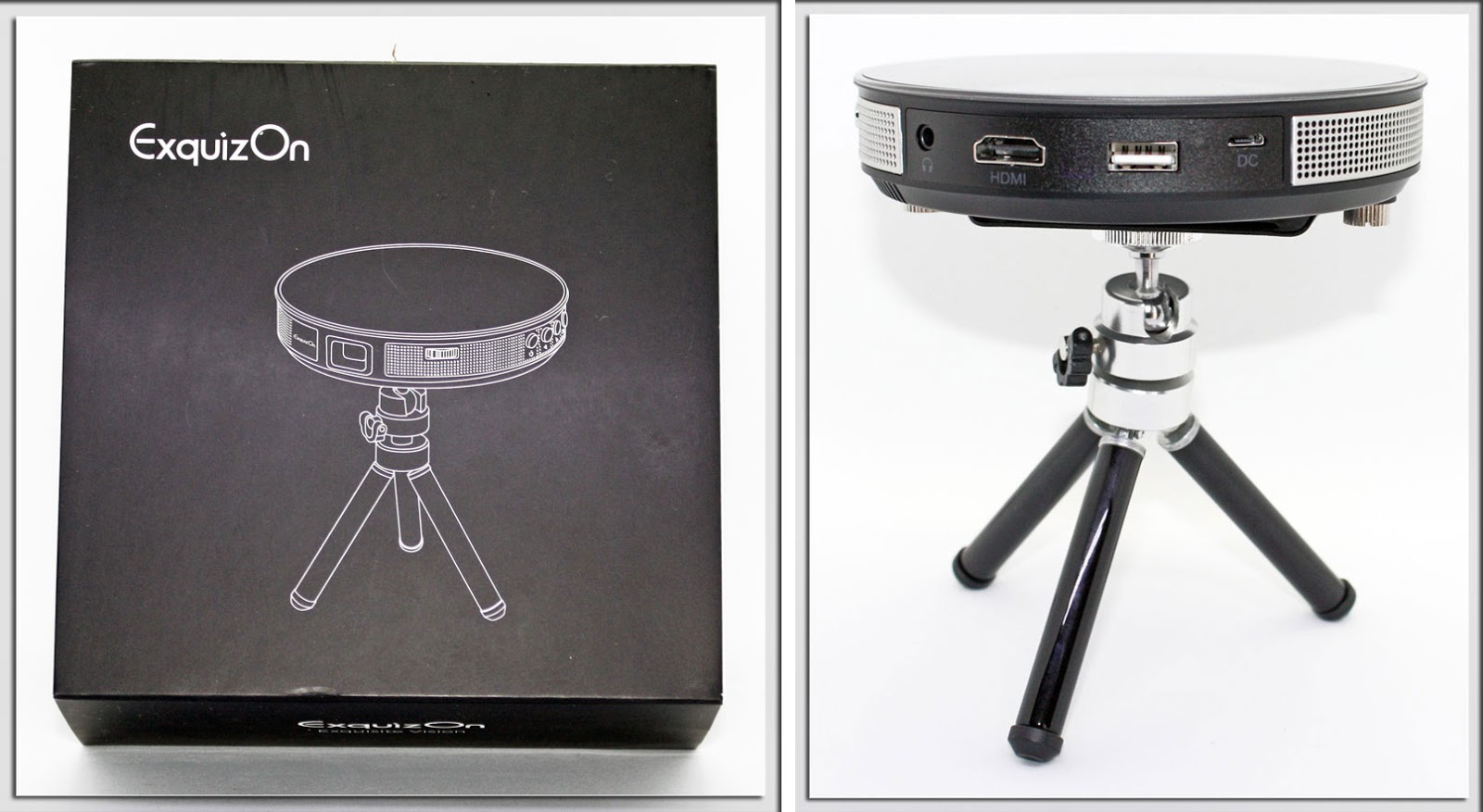 ExquizOn R6 Mini Portable WIFI Projector Review ~ Independent Reviews