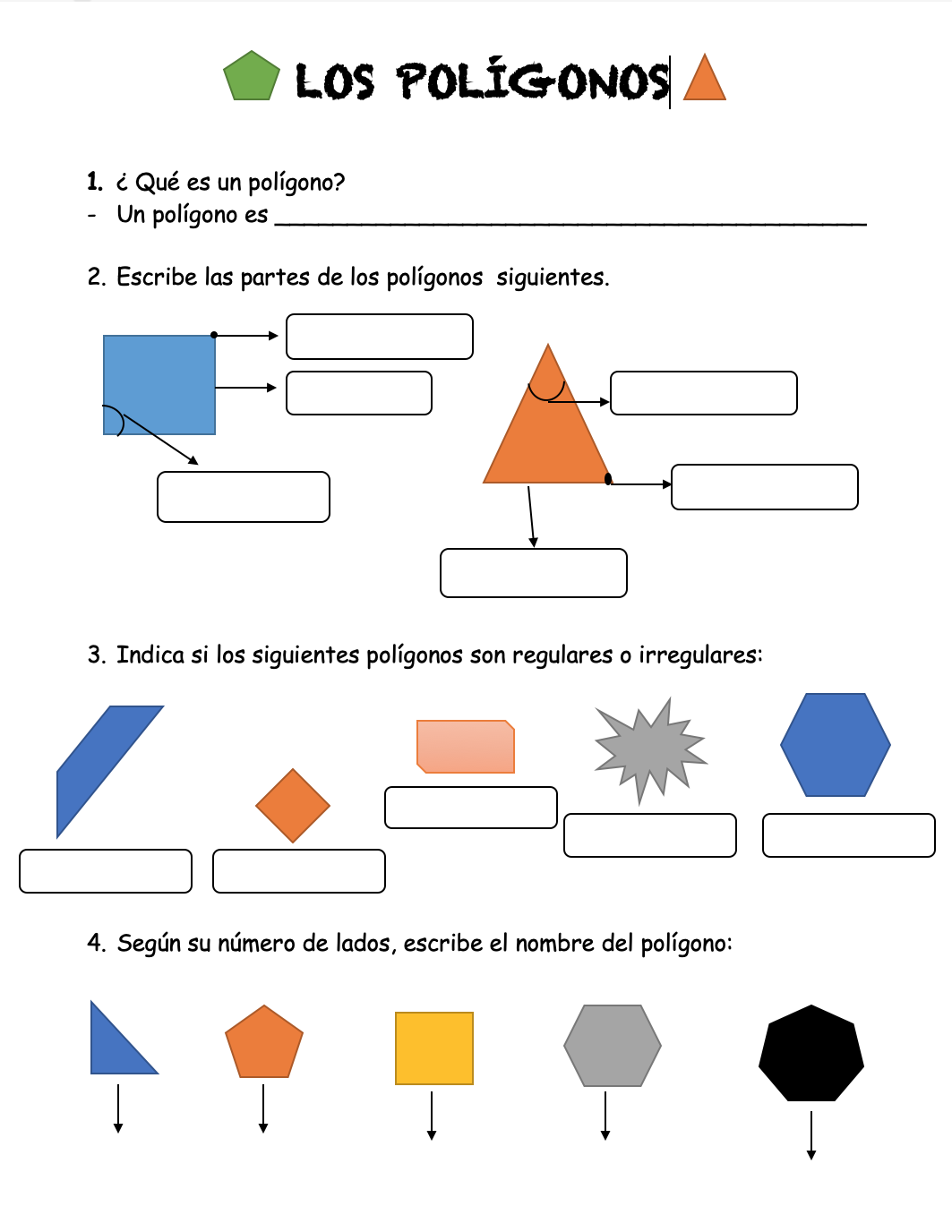 Poligonosreg13 Polgono Regular Poligono Actividades