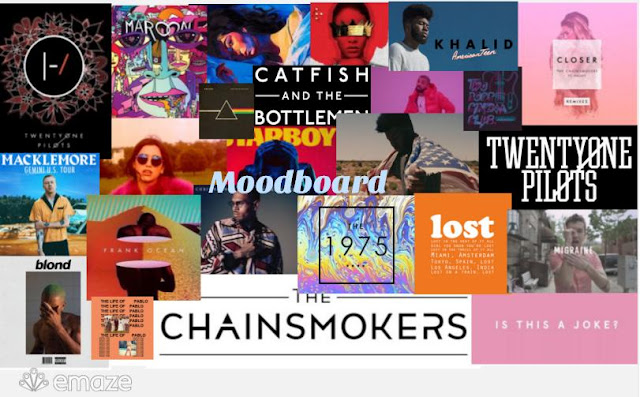 Music moodboard