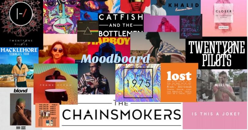Music moodboard