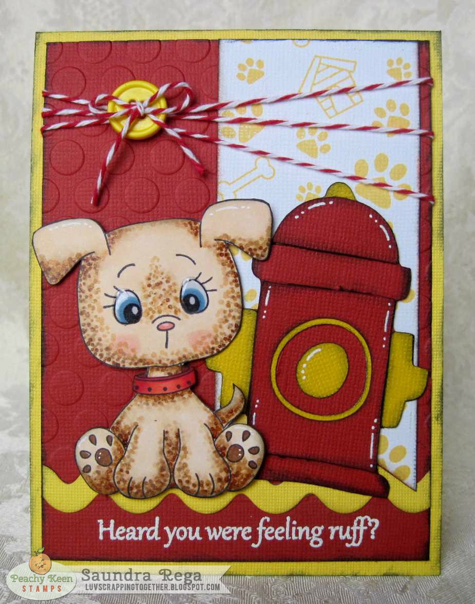 Luv Scrapping Together: Feeling Ruff? ~ Peachy Keen Stamps August Peek
