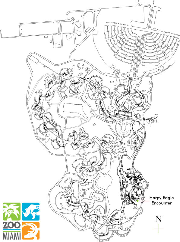 Zoo Miami Florida Map
