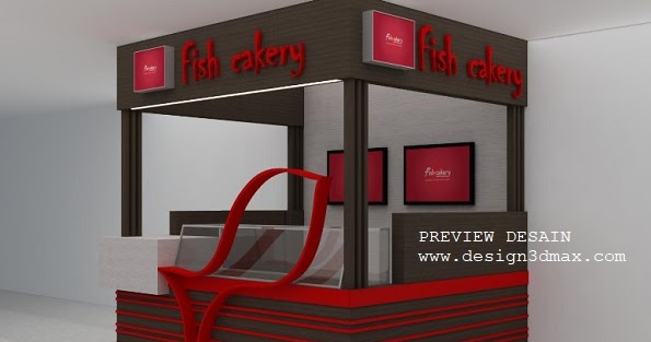 Jasa Design Booth Full Outlet Fish Cakery - ARUSHA_BOOTH