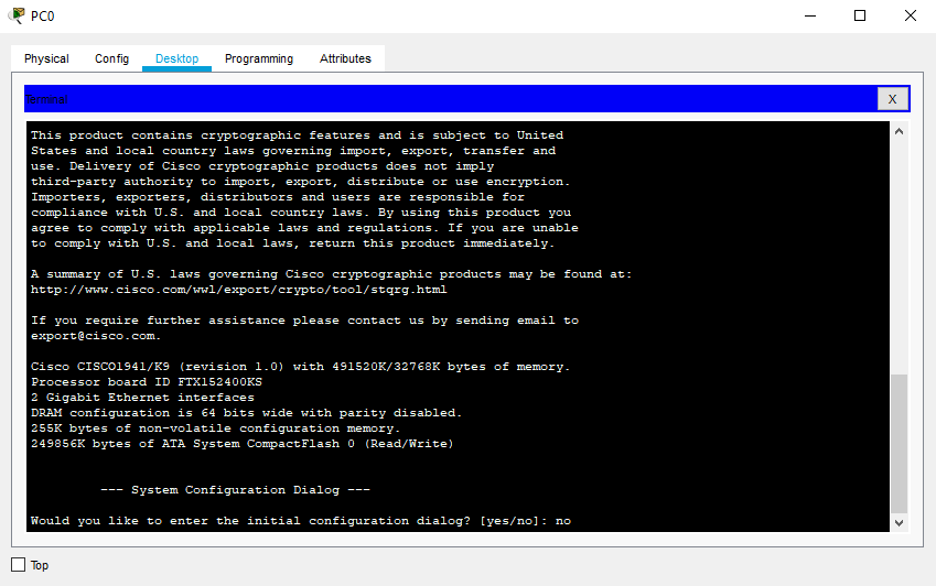 Membuat Hostname Serta Banner MOTD dalam Cisco Packet Tracer ~ IT