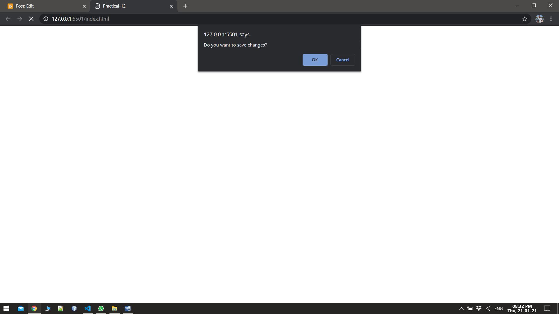 Write a program to show use of alert, confirm and prompt box.