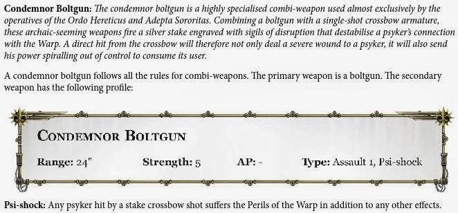 How to Lose at 40k: Condemnor Boltgun Update