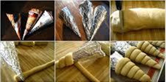 Chicken Cone Bread Recipe - Yummy Traditional