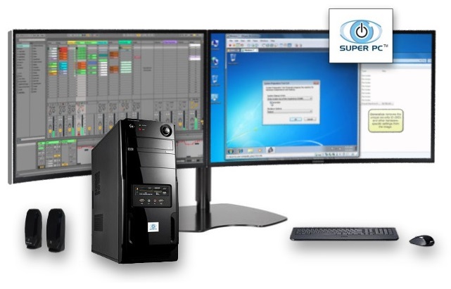 Multi-Monitor Tips and Tricks: SUPER PC | Two Display Computer and ...