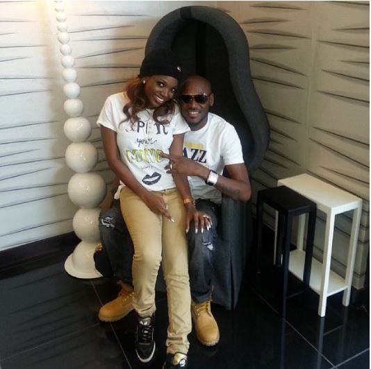 Welcome to vickyodu's blog: PICTURES: Tuface and wife Annie Idibia on ...