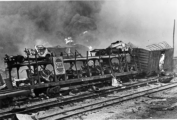 N&W Explosion 1974