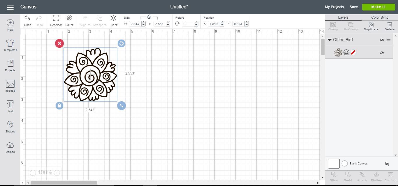 Separating Images From a Multiple Image in Cricut Design Space 3 ...