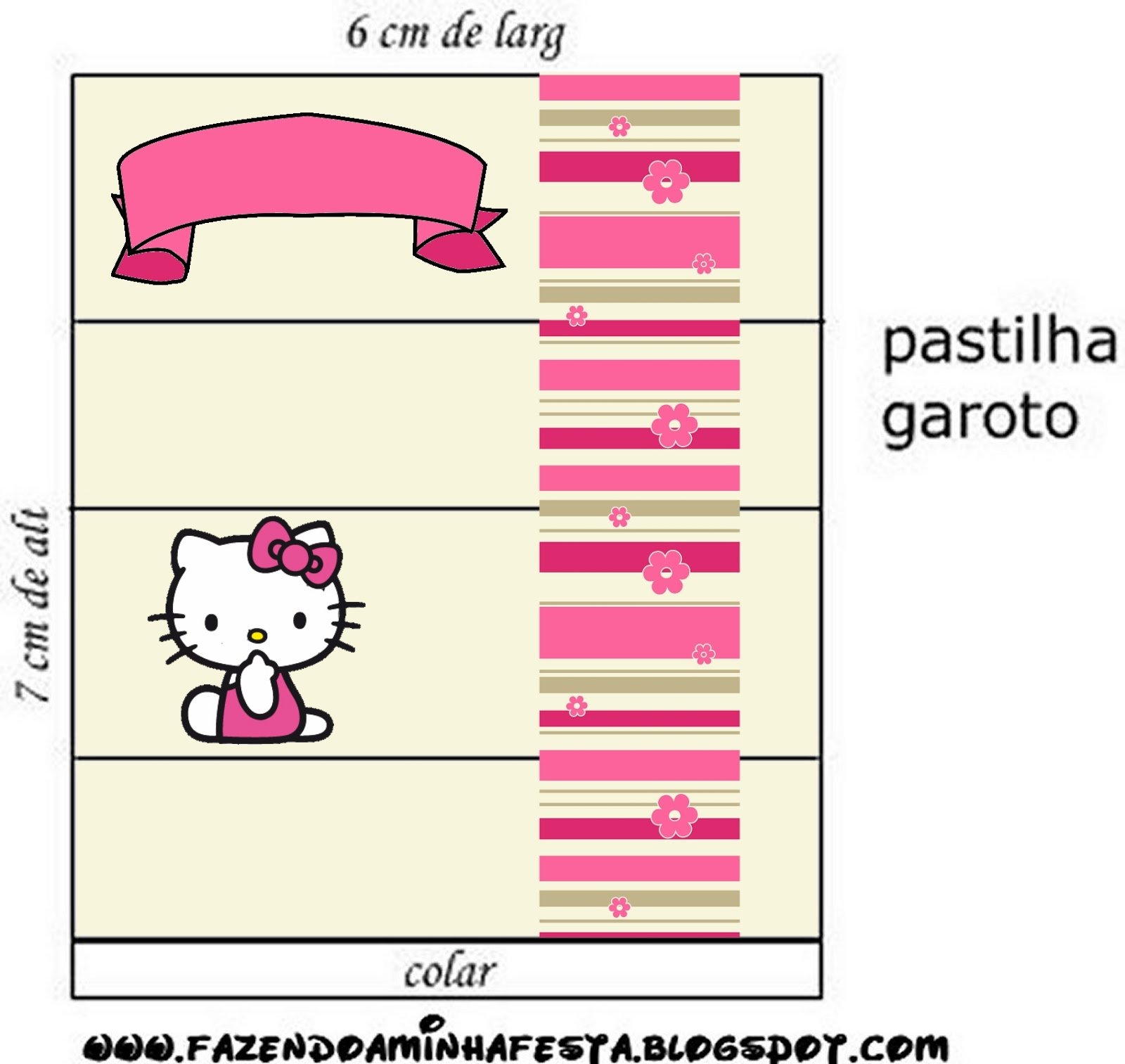 Hello Kitty with Flowers: Free Printable Candy Buffet Labels. - Oh My ...