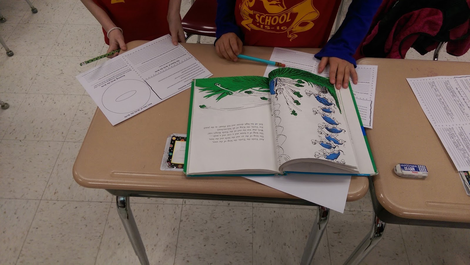 Claudia's Classroom: Read Across America (For Upper Elementary)