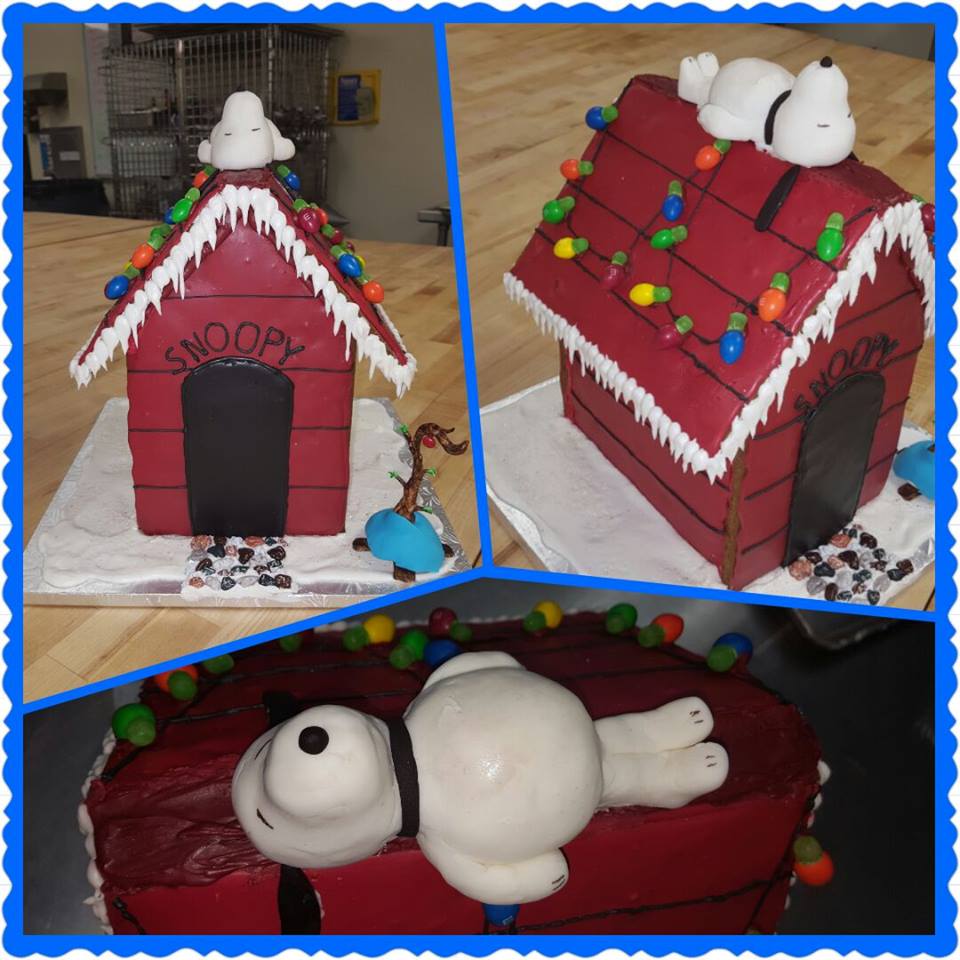 Snoopy's Gingerbread House