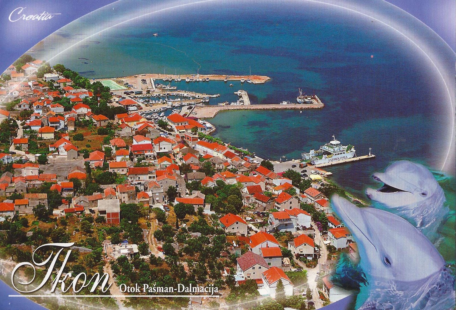 A Journey of Postcards: Tkon village, Pašman island | Croatia
