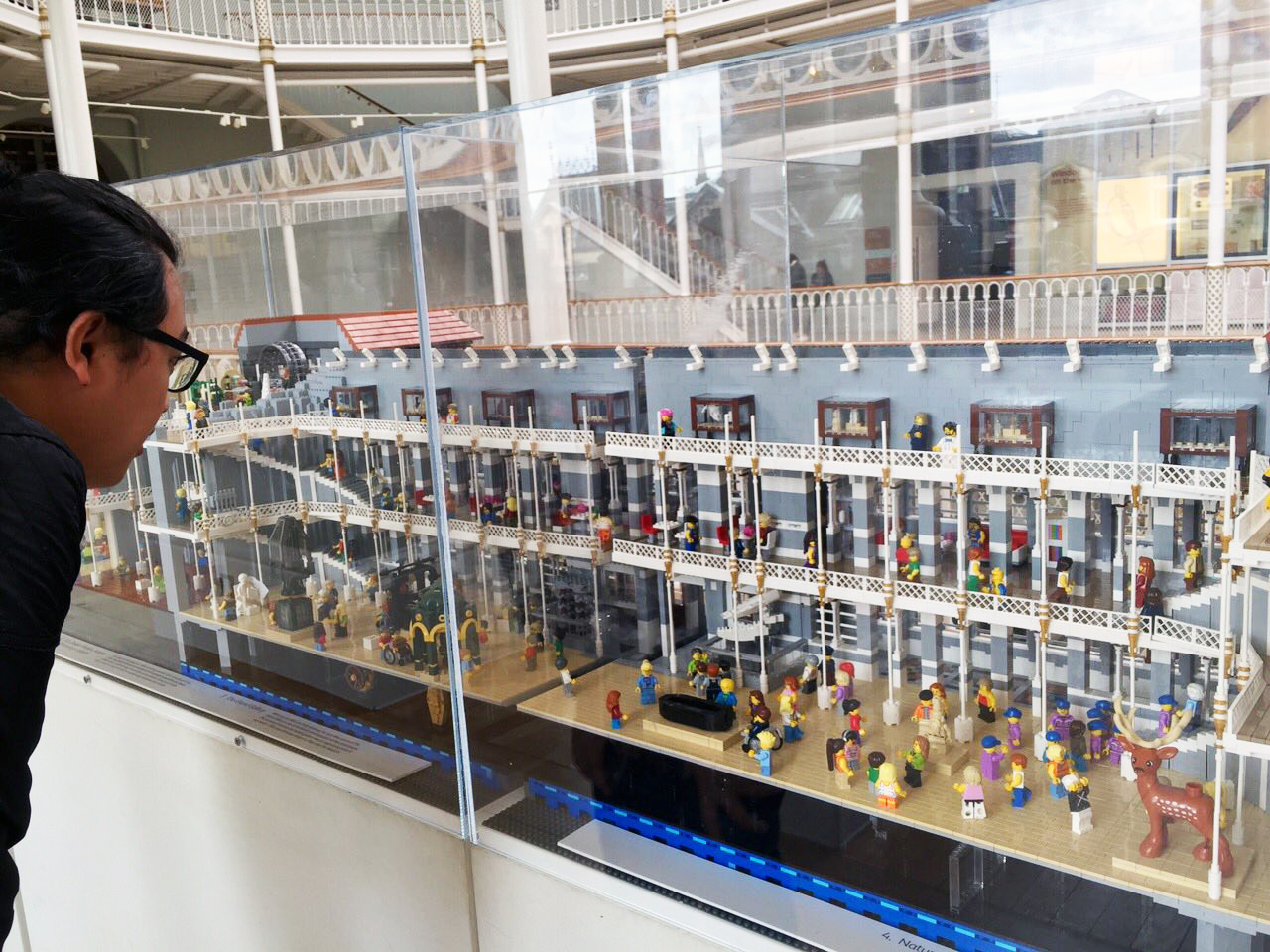 Just Toys: the national museum of scotland made from LEGO