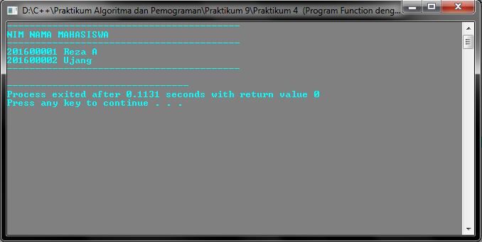Program Function Dengan Prototype Fungsi Function Cc Cahyasmara
