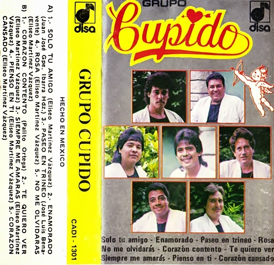 EL RECUERDO DE LA MUSICA GRUPERA: GRUPO CUPIDO - ENAMORADO VOL. 4