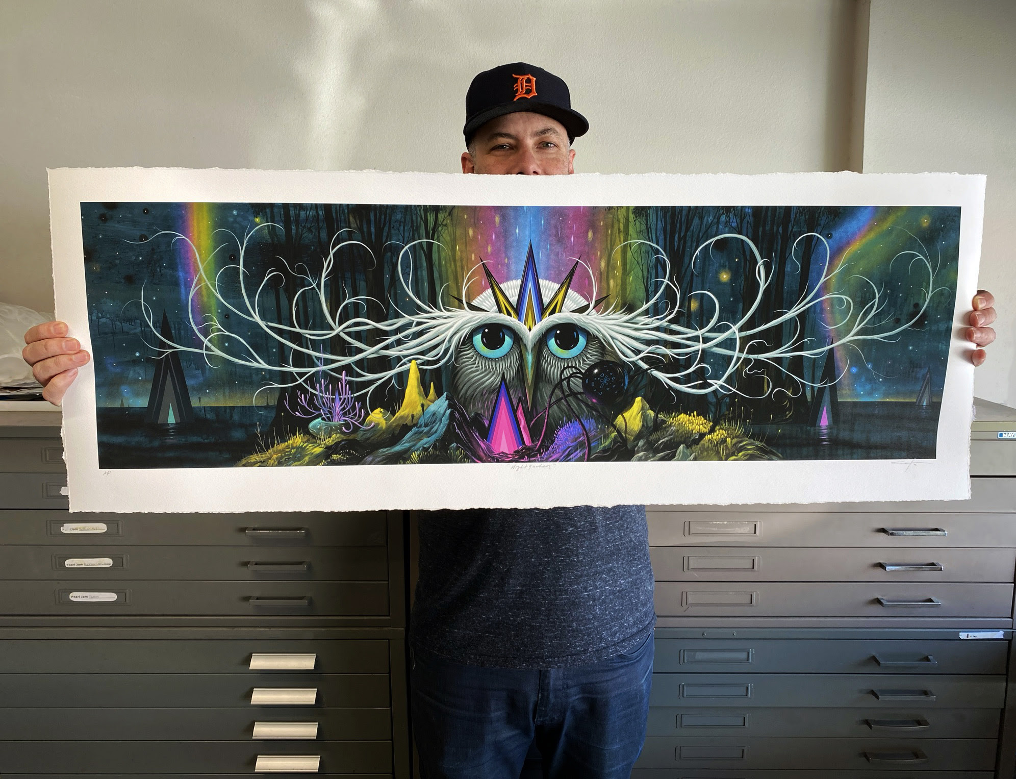 INSIDE THE ROCK POSTER FRAME BLOG: Jeff Soto Nightgardens and Terrarium ...