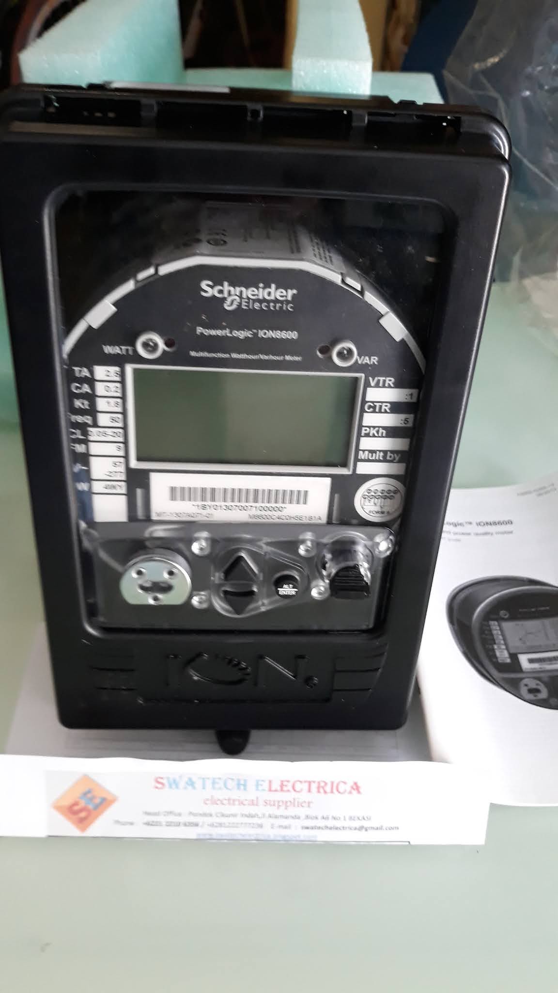 SWATECHELECTRICA: Jual/sell: KWH ION8600 Schneider Electric