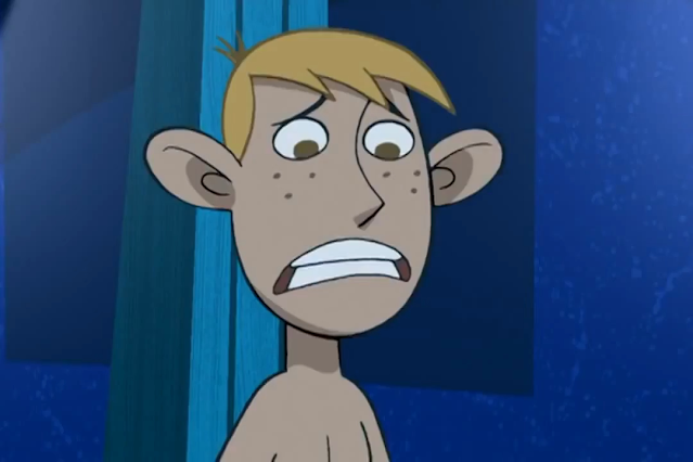 Shirtless Drawn Cartoon Boys & Men: Ron Stoppable in Boxers 4