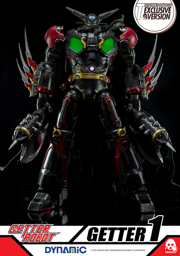 Getter Robot - Getter 1 & Getter 1 3Zero Exclusive Black Edition ...