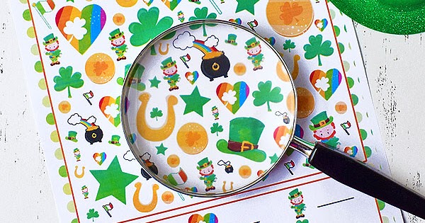 Free St. Patrick's Day I Spy Printable | Totschooling - Toddler ...