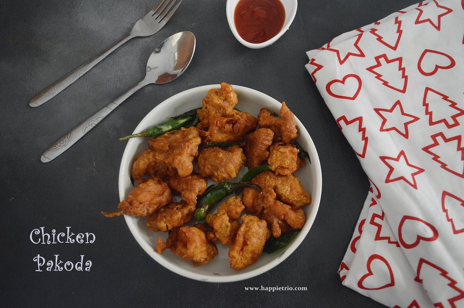 Chicken Pakoda Recipe | How to make Chicken Pakora - Cook with Sharmila