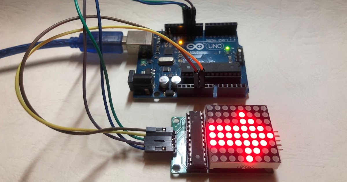 Arduino筆記(94)：一個產生8x8 LED 矩陣程式碼的網站 | 天花板隨記
