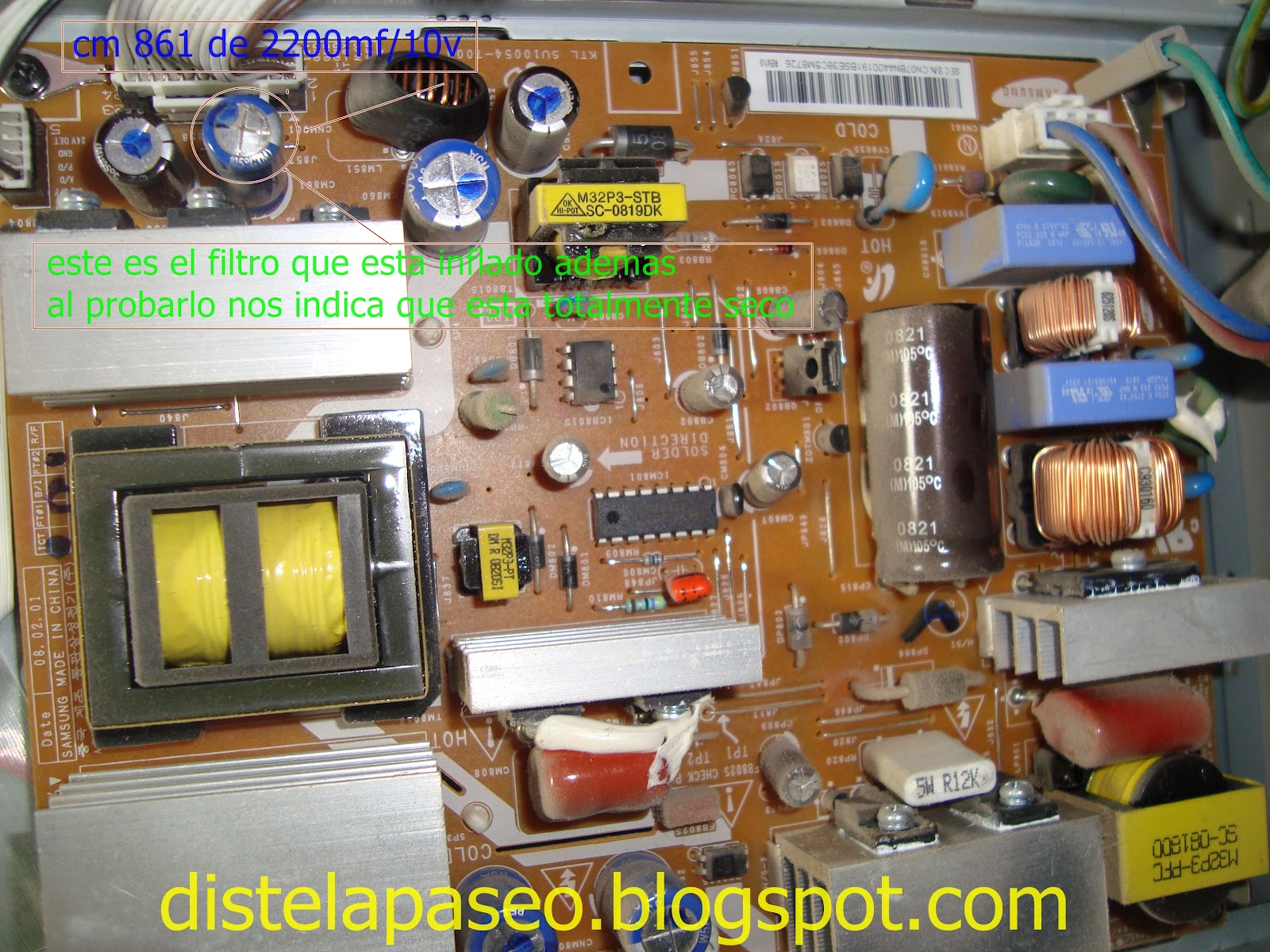 reparaciones, reparaciones: LCD SAMSUNG LN32A330J1D No enciende