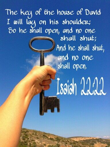 ATTRIBUTES OF DAVID IN ISAIAH: THE KEY OF DAVID