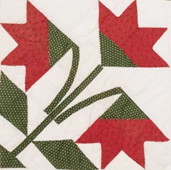 Cloud of Quilt Patterns: Carolina Lily: BlockBase # 765