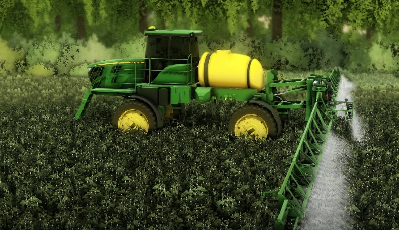 FS19 John Deere R4023 Self-Propelled Sprayer v1.0 - FS 19 & 22 USA Mods ...