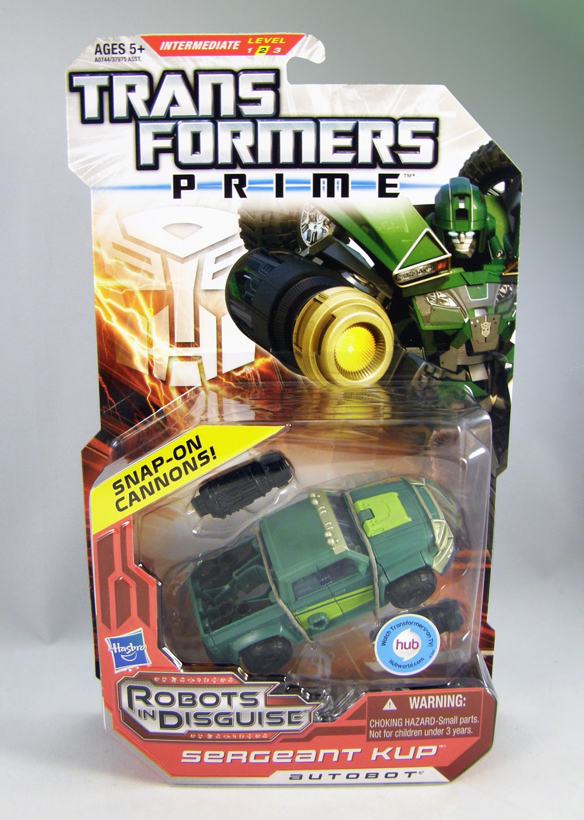 Mostly Transformers Redux: Transformers Prime Sergeant Kup (aka Hound)