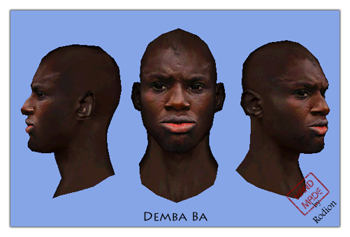 Face Demba Ba ~ Creation Fifa Mania