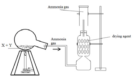 PREPARATION OF AMMONIA GAS