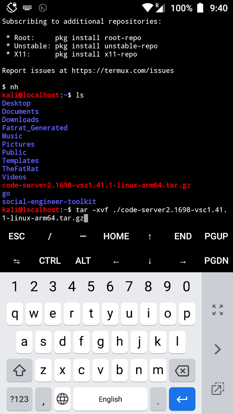 How To Install VSCODE On Android Mobile | Vscode Run Kali Linux Android ...